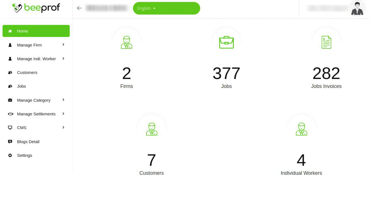 Beeprof Admin Instruction