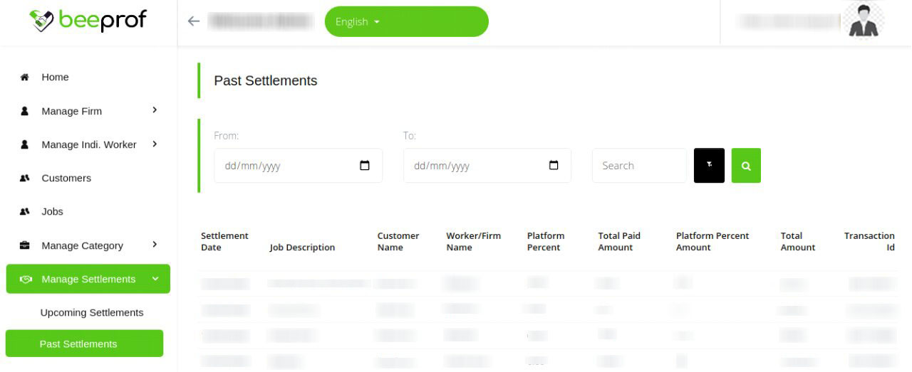 Beeprof Admin Instruction