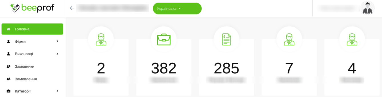 Beeprof Admin Instruction